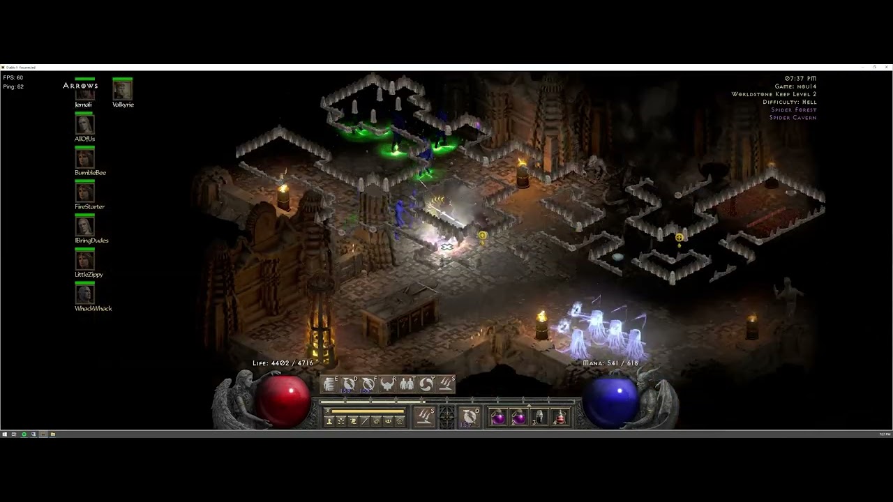 Diablo® II: Resurrected - L96 JavaZon - LOL @ Ghost #2 - YouTube