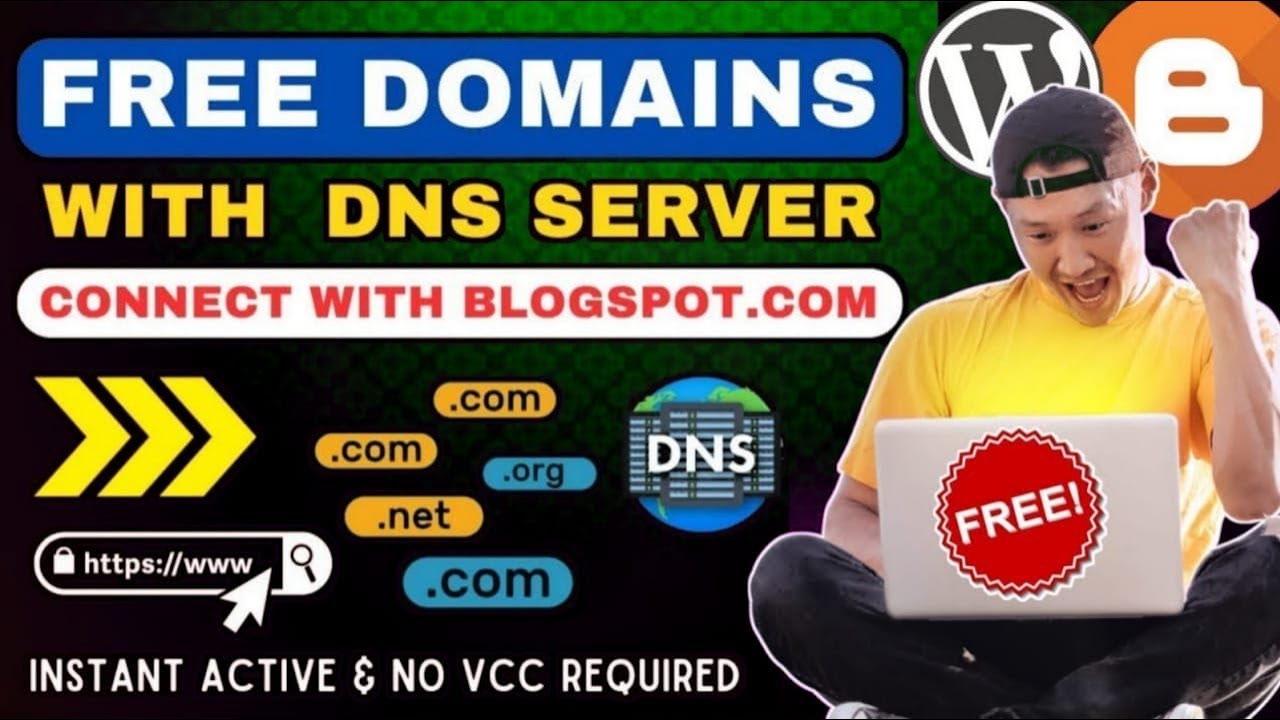 How to Get a Free Domain 2025 | Free Premium Domain For Blogger | Free ...