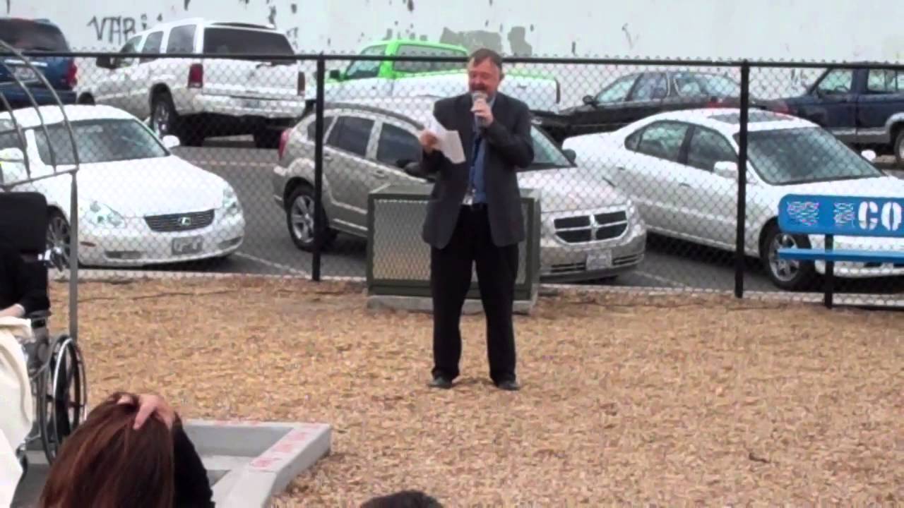 Mary Covillaud Elementary Kindergarten Garden Dedication - YouTube