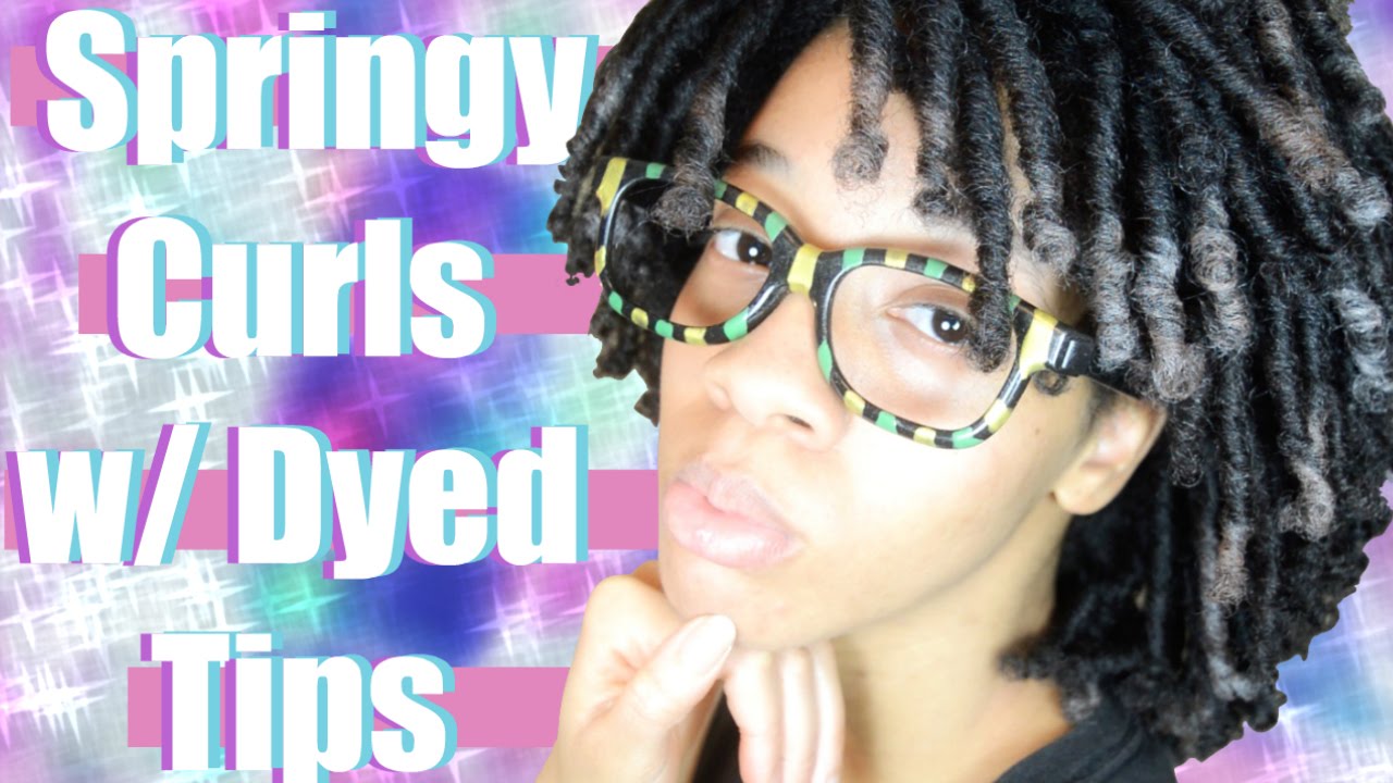 Springy & Bouncy Curls | Straw Curls | Natural Hair - YouTube