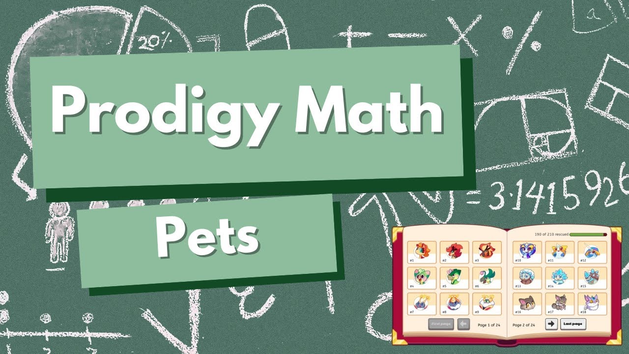 Prodigy Math - Favorite Prodigy Pets From 10 to 1 - Episode 2 - YouTube