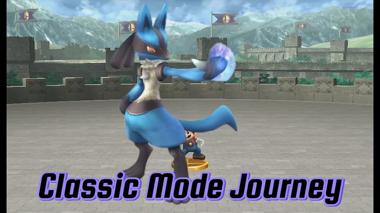 SSBB - Classic Mode - Lucario - YouTube