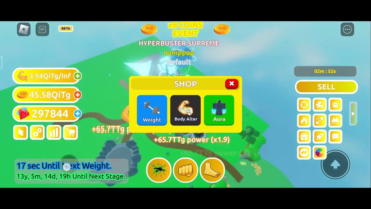 (Fast Lifting Simulator) Stage 33 : Glitched Divine - YouTube