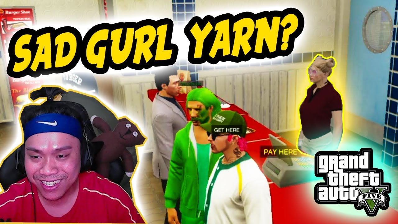 Ang Sad Gurl sa BurgerShot | GTA 5 ROLEPLAY | PRESTIGE RP - YouTube
