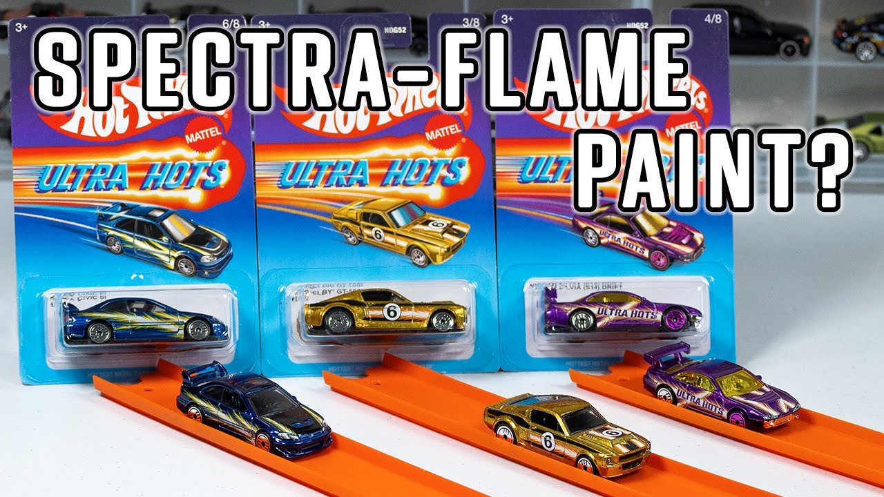 Hot Wheels Ultra Hots 2023 Mix 1 - THEY HAVE SPECTRAFLAME PAINT!! - YouTube
