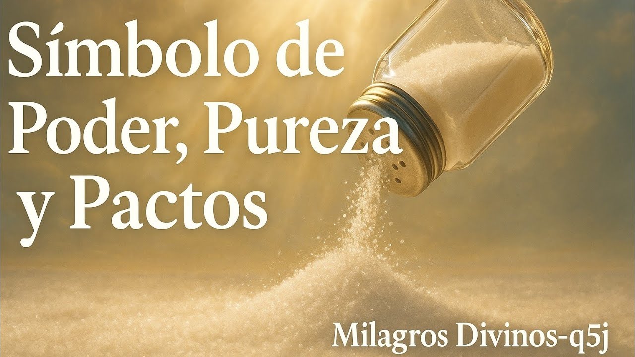 “La sal: símbolo de pureza y poder divino en la Biblia|Poder que pocos ...