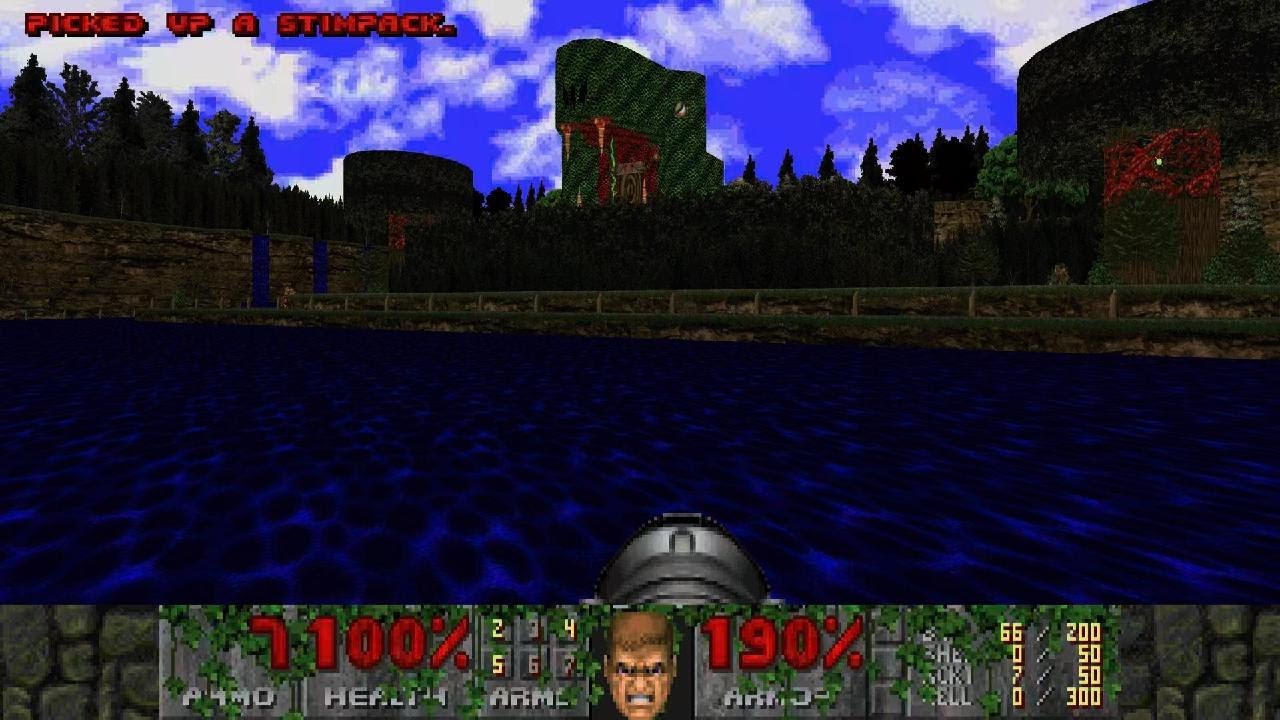 DOOM Biotech is Godzilla Map 8-9 - YouTube
