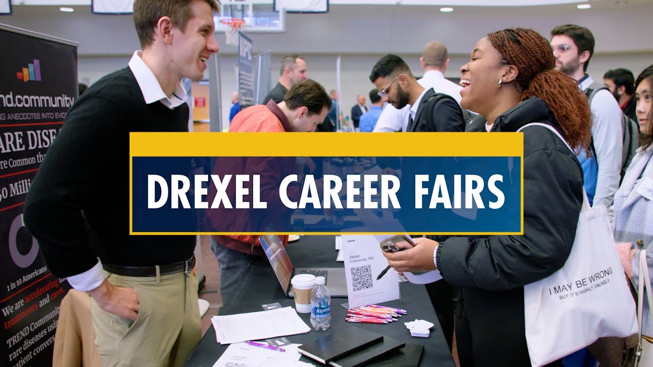 Career Fairs at Drexel - YouTube