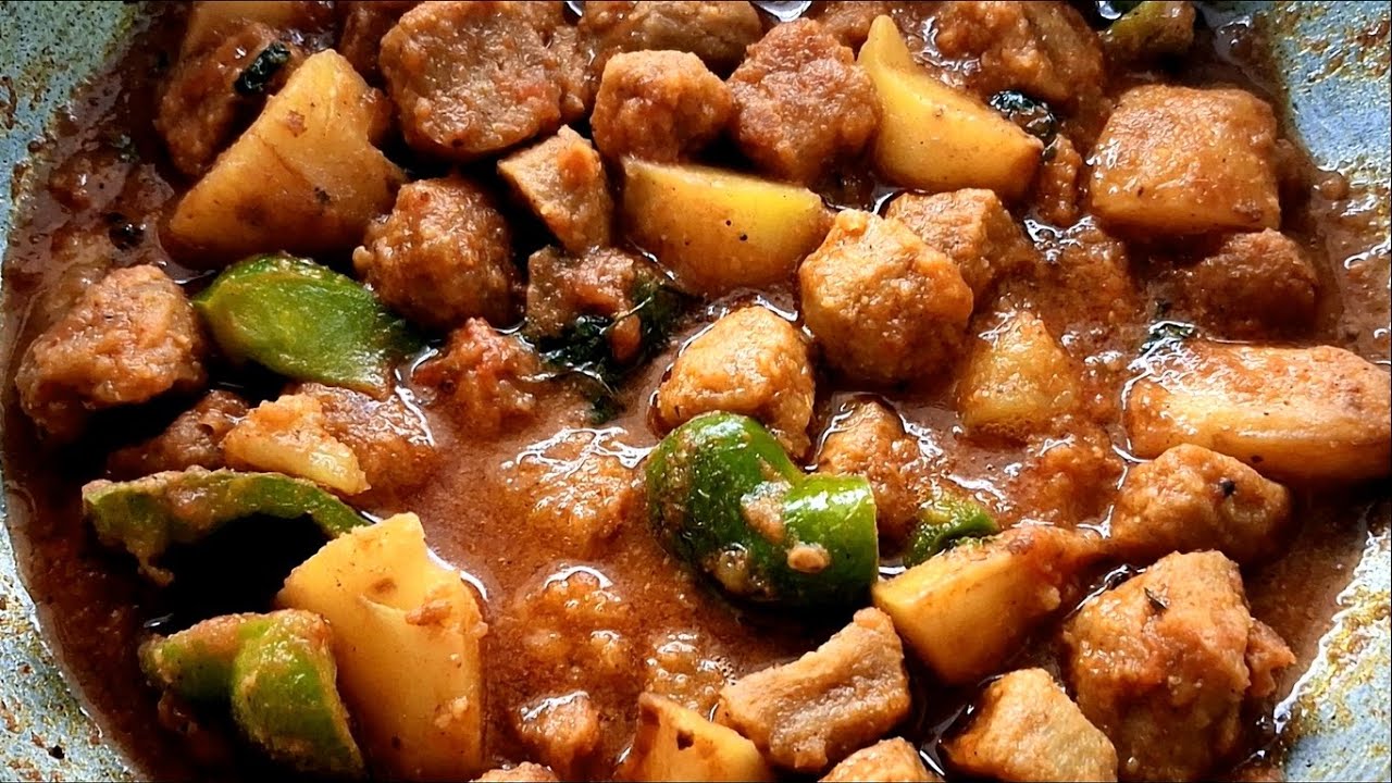 Soya Chunks ki Sabji | Soyabean Capsicum Recipe | Best Dish for Chapati ...