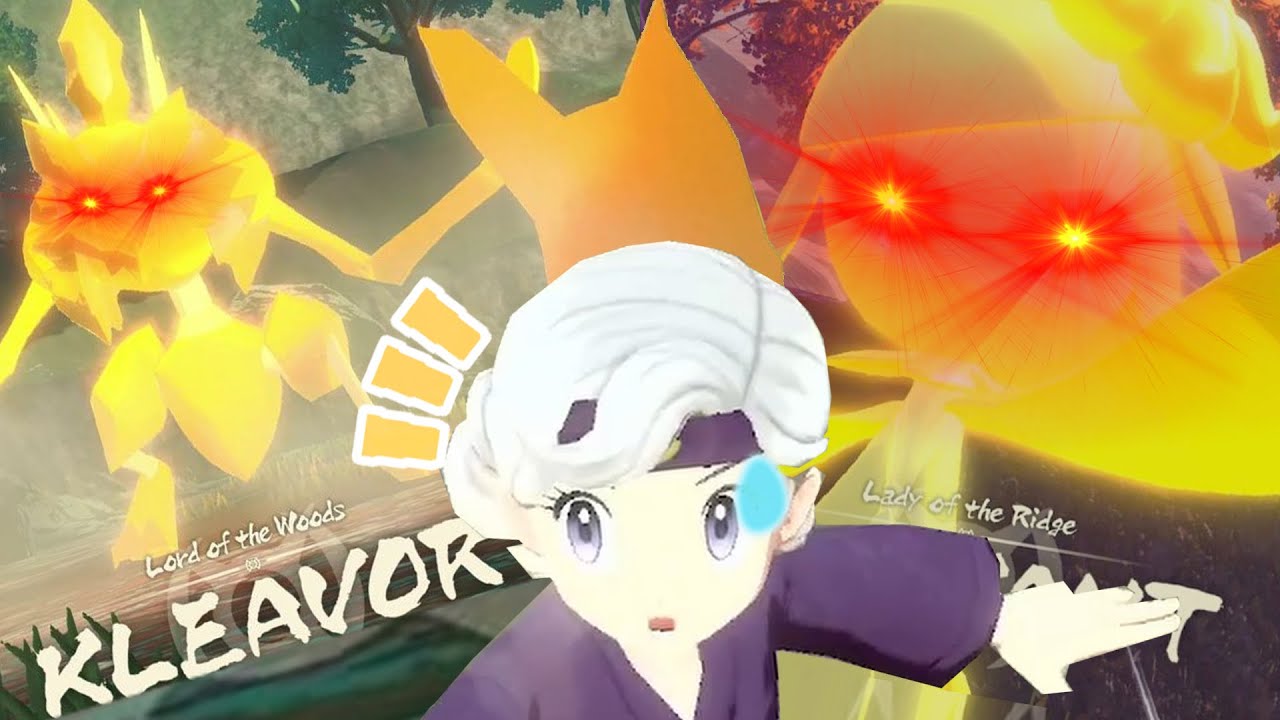 Pokemon Legends but Noble Pokemon Bully Me - YouTube