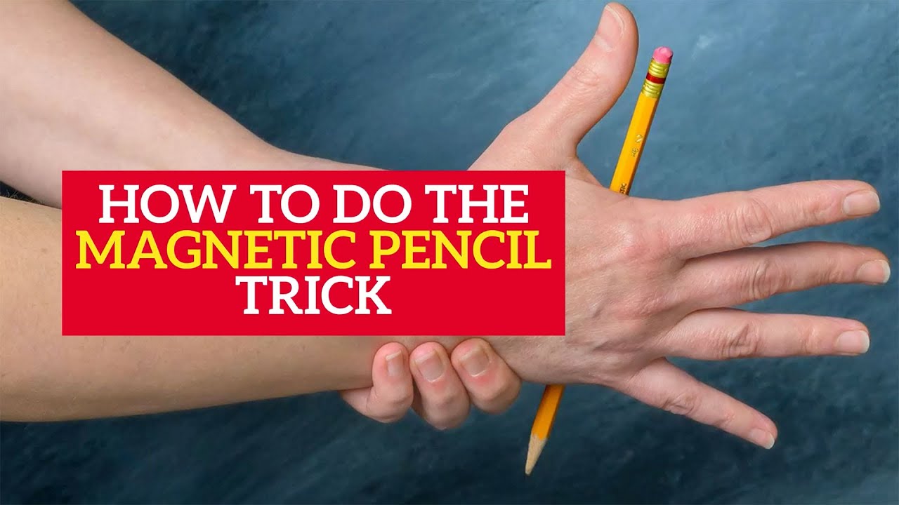 How to Do the Magnetic Pencil Magic Trick - YouTube