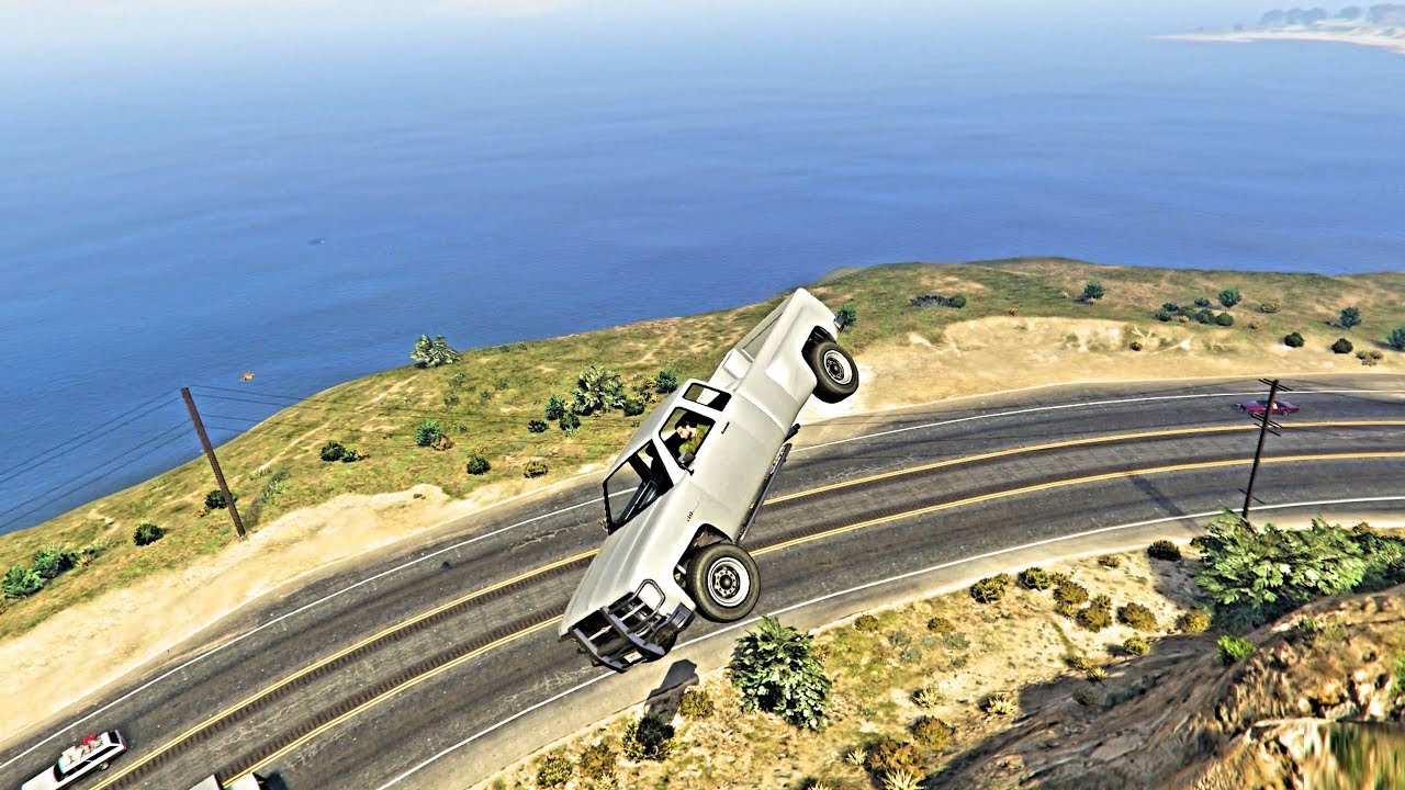 GTA V Unbelievable Crashes/Falls - Episode 108 - YouTube