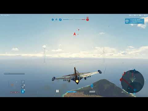 First Strike / World of Warplanes F9F-5 Gameplay [NA_251206, USA - IX]