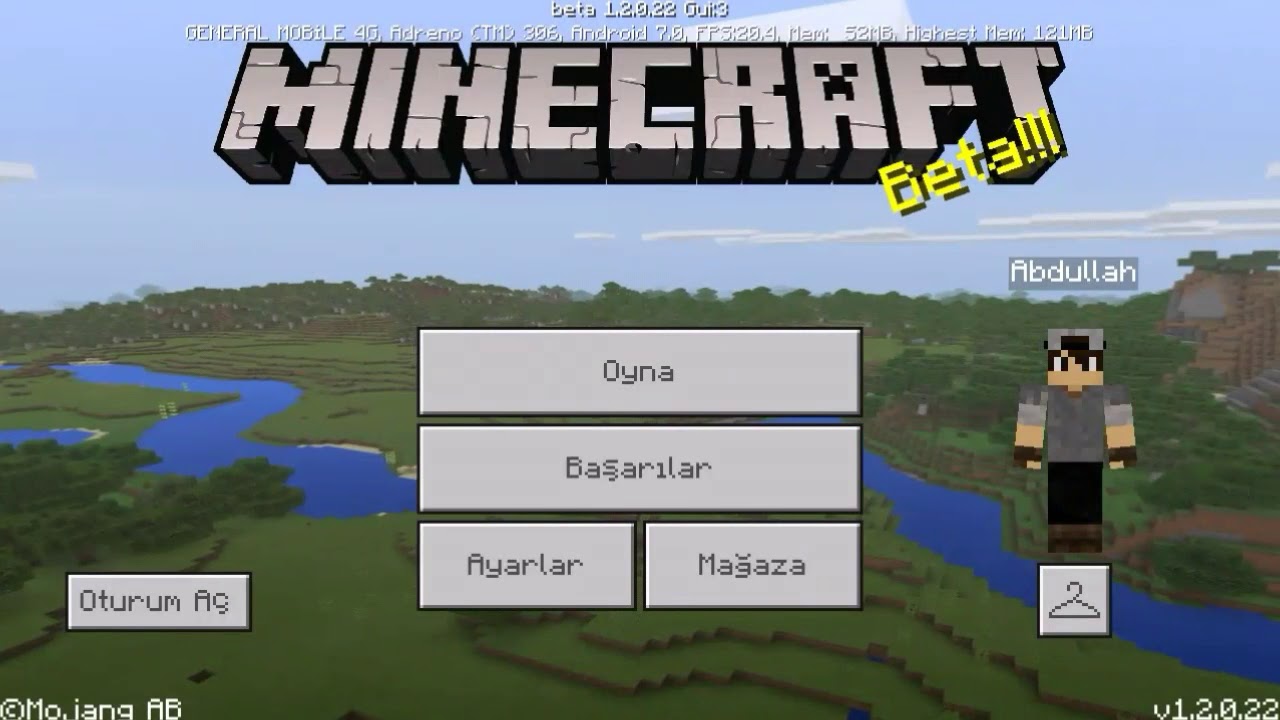 Minecraft PE 1.2.0.22 Apk Download - MCPE 1.2.0.22 Apk Download - YouTube