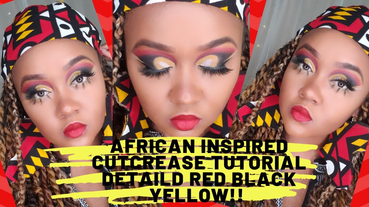 AFRICAN ANKARA INSPIRED MAKEUP TUTORIAL DETAILED!! + GIVEAWAY STILL ...