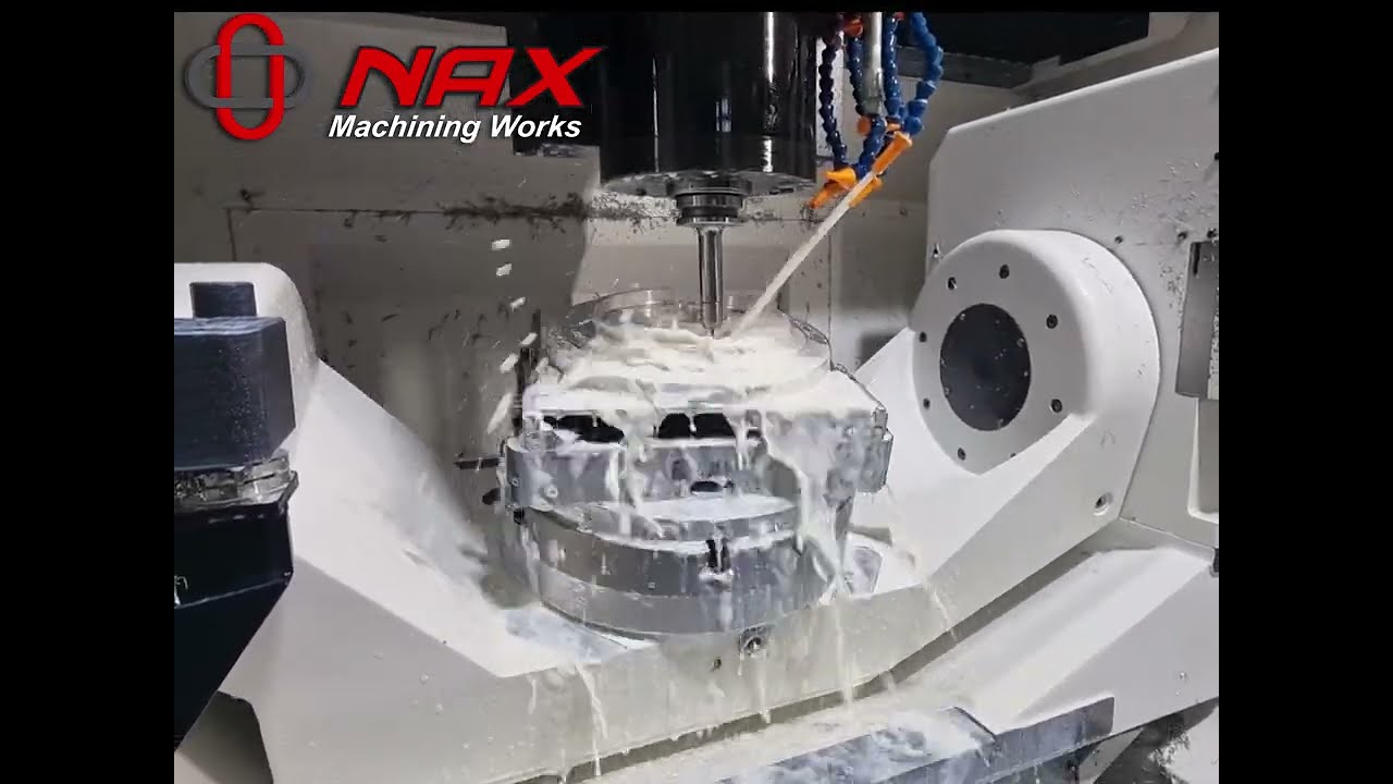 NAX - 5axis CNC machining of those Masterpieces. - YouTube