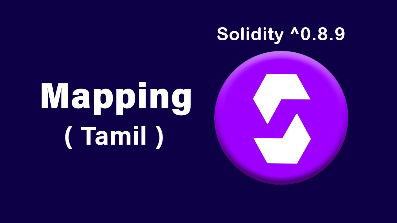 Mapping Solidity Tamil Youtube 3227