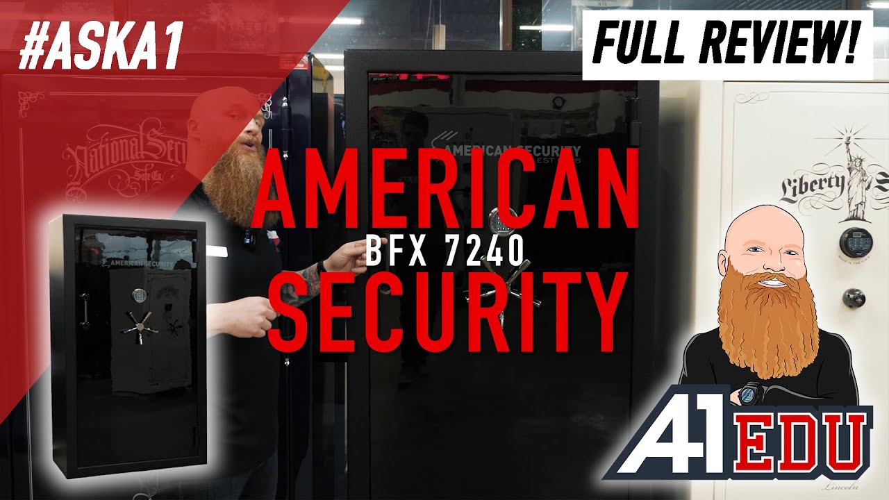 The Ultimate Big Bad Gun Safe! | Unveiling The American Security BFX 7240 - YouTube