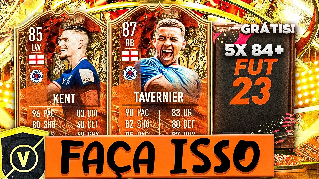 FIFA 23 | DME TAVANIER e KENT CHEGOU! PACOTE 5x84+ DE GRAÇA | DantheBNN ...