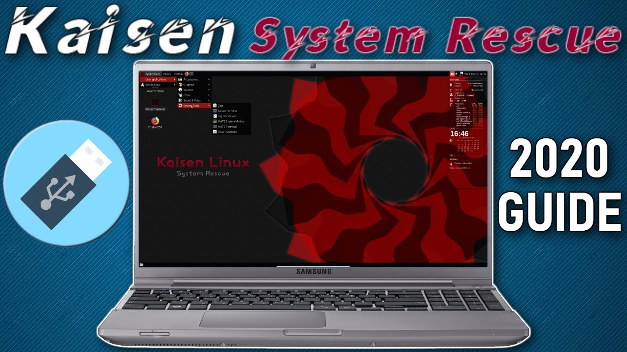 Kaisen Live Rescue OS Installation and Preview 2020 - YouTube