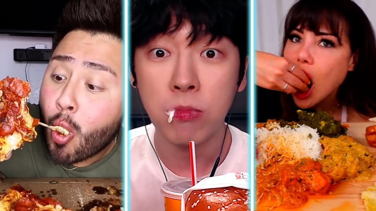 VERY HUNGRY MUKBANGERS 🤤🤤| Mukbang Compilation - YouTube
