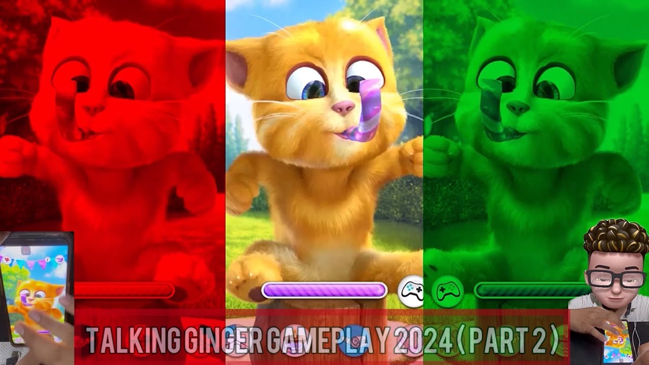 Talking Ginger Gameplay 2024 ( Part 2 ) || Gameplay by YT Games - YouTube