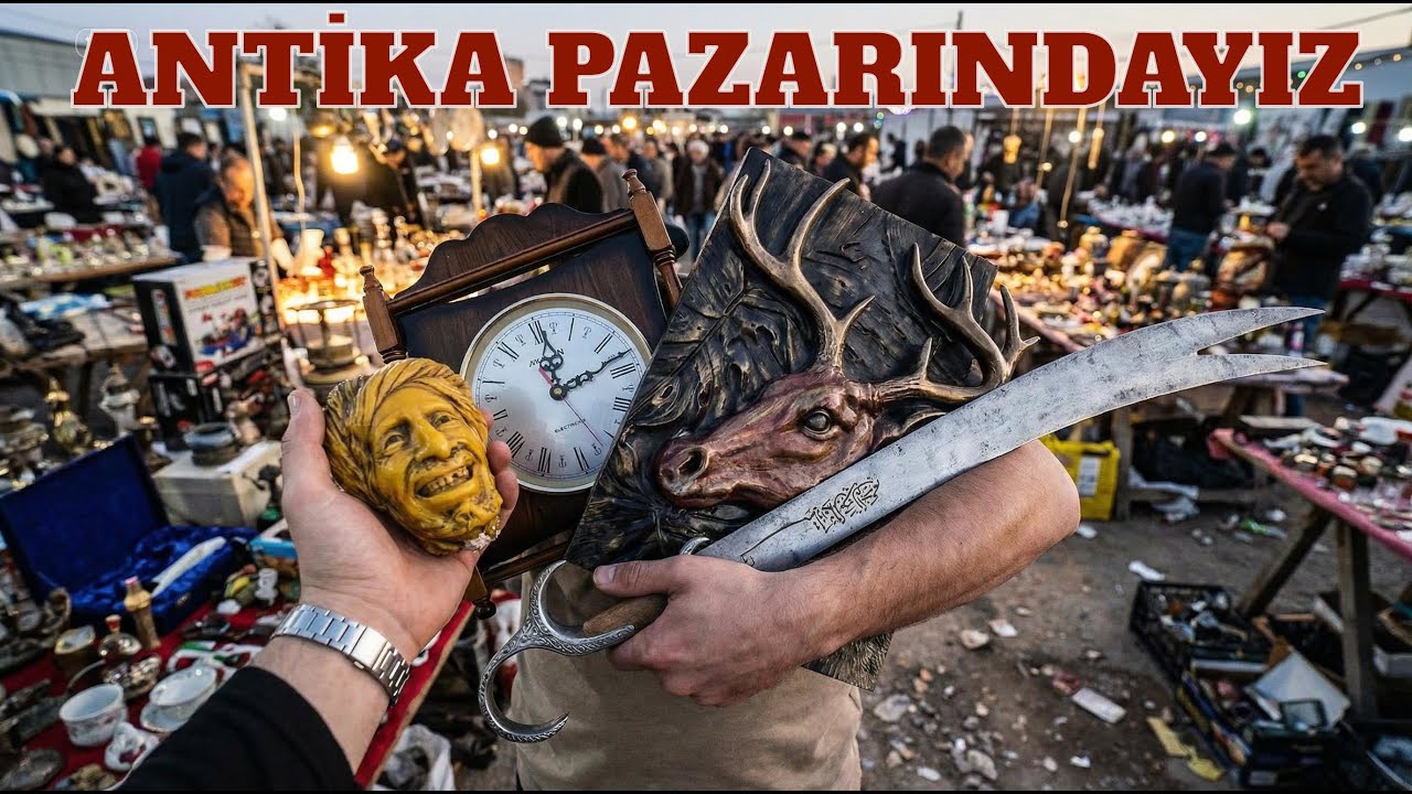 BU SEFER FERİKÖY ANTİKA PAZARINDAYIZ! 4.BÖLÜM - YouTube