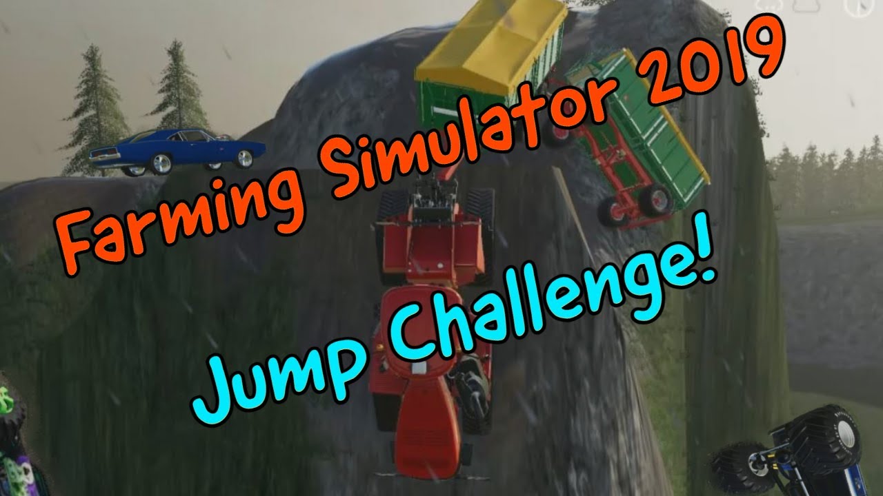 Jumps Mudding and Challenges | Farming Simulator 19 | FS19 - YouTube