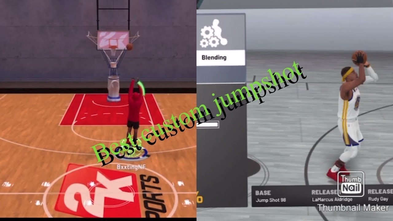Best custom jump shot for any builds even non shooters - YouTube