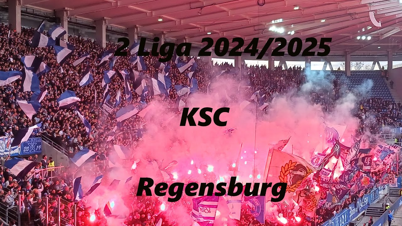 KSC-Regensburg 2.Liga2024/2025 - YouTube