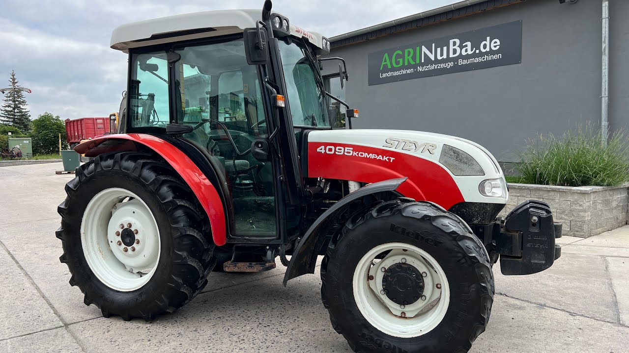 Traktor STEYR 4095 KOMPAKT - YouTube
