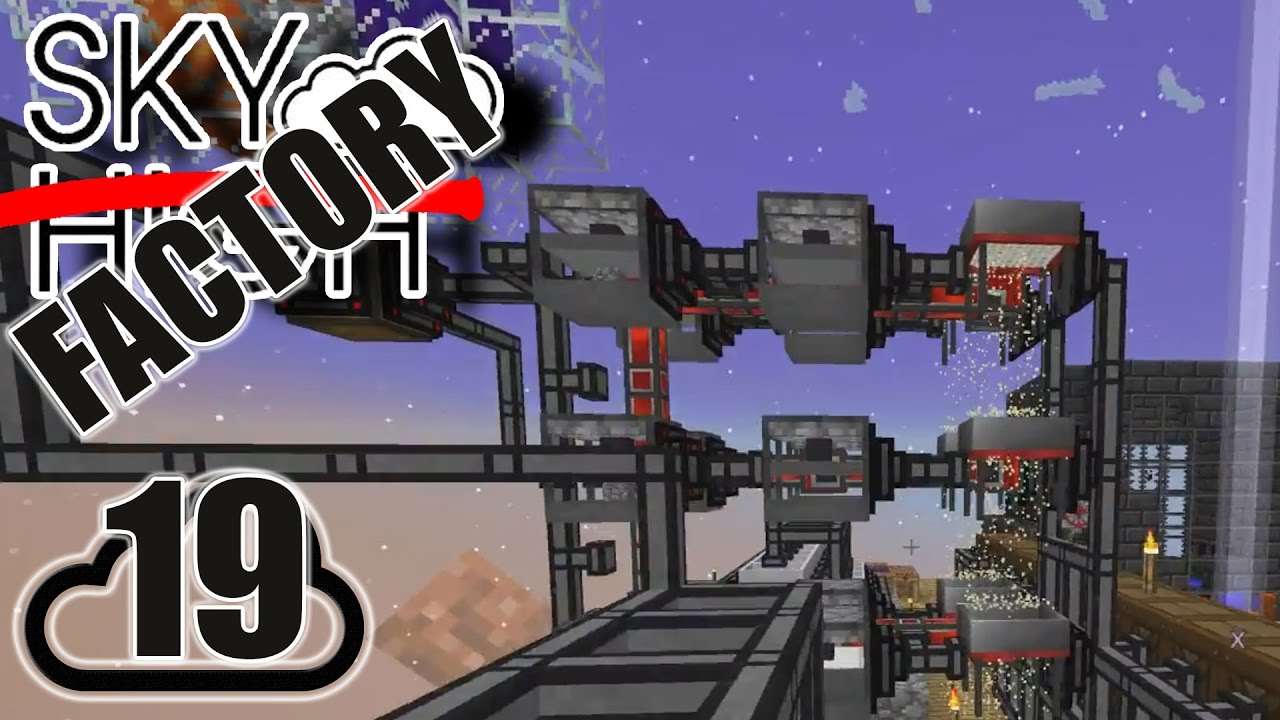 Sky Factory 2.5 ep19: Промяна в механизацията - YouTube