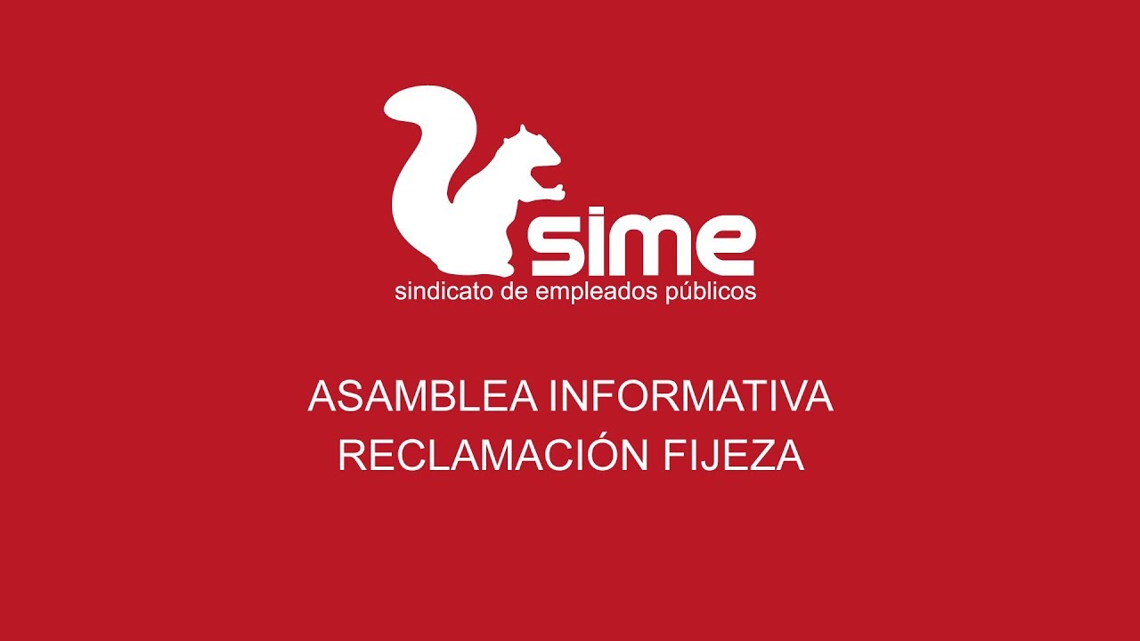 ASAMBLEA SINDICATO SIME RECLAMACION FIJEZA CON JAVIER ARAUZ - YouTube