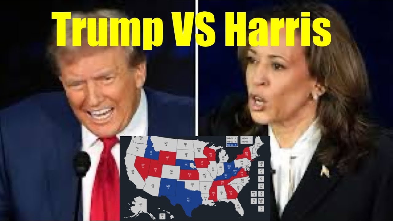 Die US-Wahl Prediction Stand 1.November 2024/Kamala Harris vs Donald ...