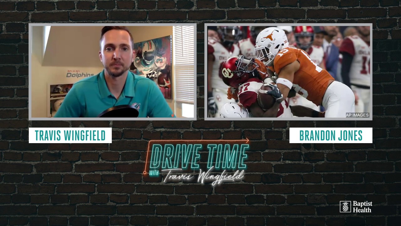 Safety Brandon Jones joins Travis Wingfield on Drive Time | Miami ...