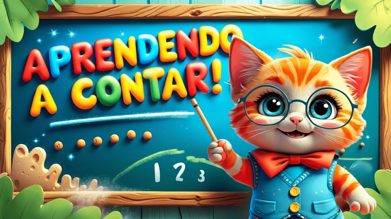 Aprendendo a Contar - Música Infantil Animada para crianças 🎶 ...
