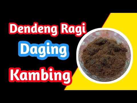 Resep dendeng ragi daging kambing khas Jawa Timur - YouTube