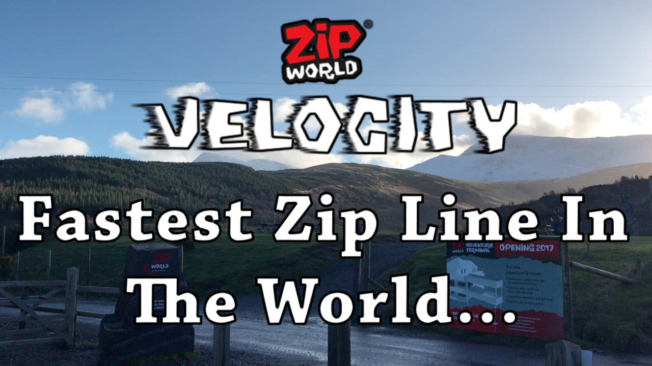 WORLD'S FASTEST ZIP LINE - VELOCITY!! - YouTube