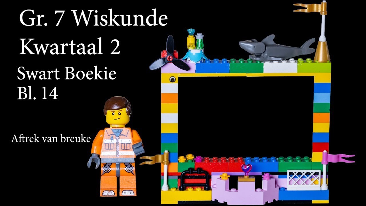 Gr.7 Wiskunde: Aftrek van breuke - YouTube