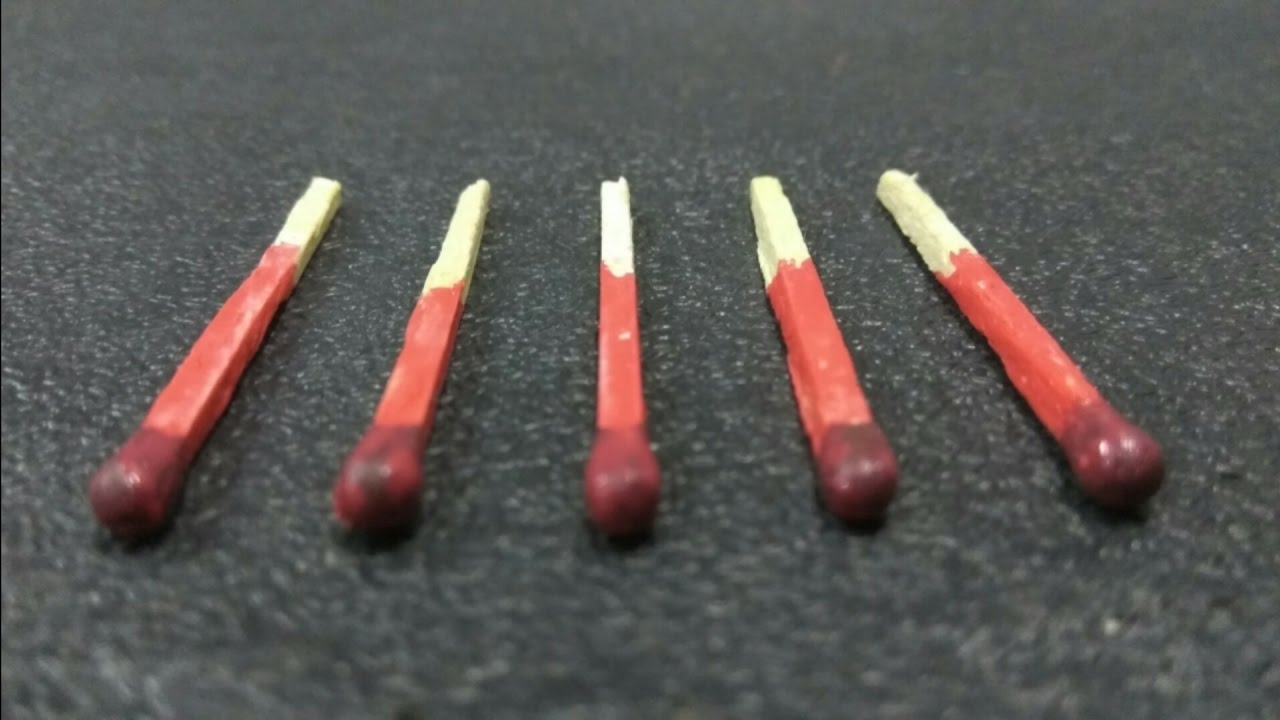 How to make Waterproof Match Stick | Homemade by Nail Paint | KesPra ...