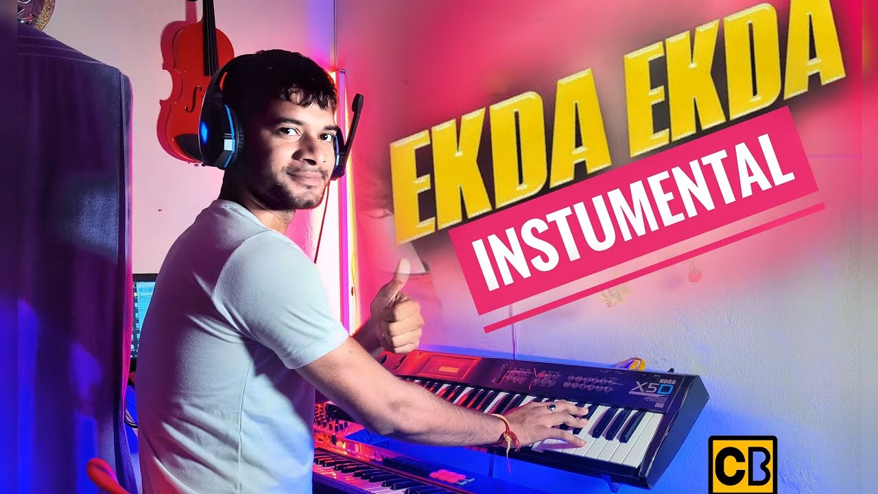 Ekda Ekda Ra Instumental song full Havy Bass #korg $ #roland # ...