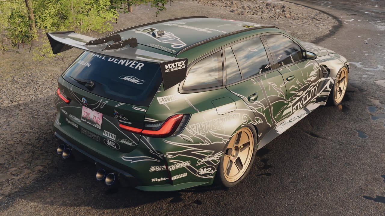 NFS Unbound - Nate Denver BMW M3 Competition Touring Wrap - YouTube