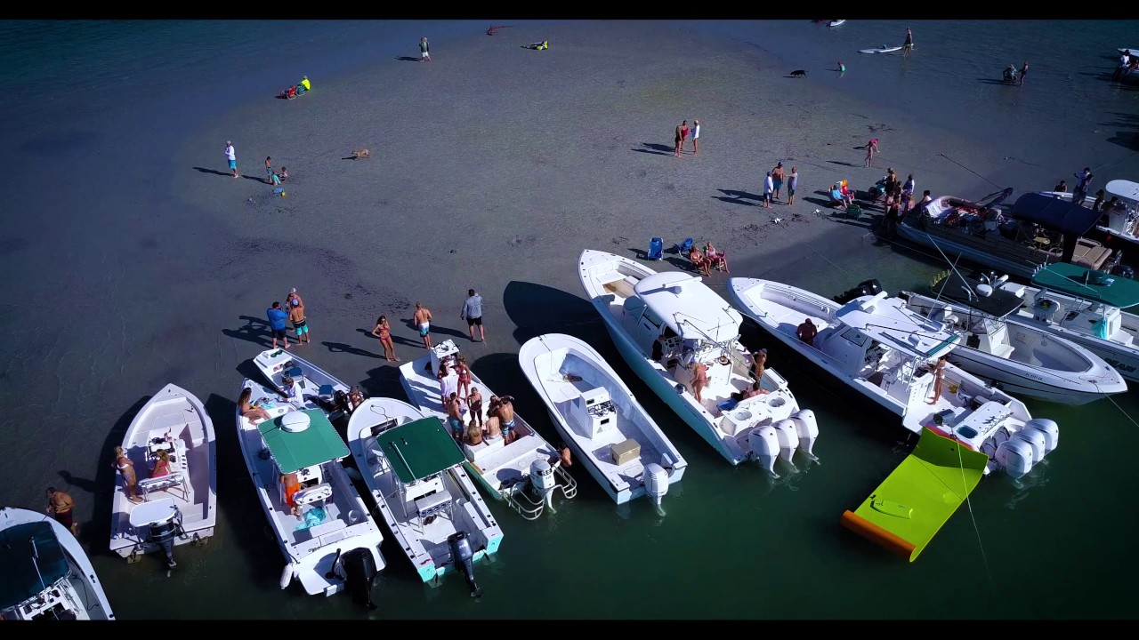 Jupiter Florida Boating and Sandbar Life - YouTube