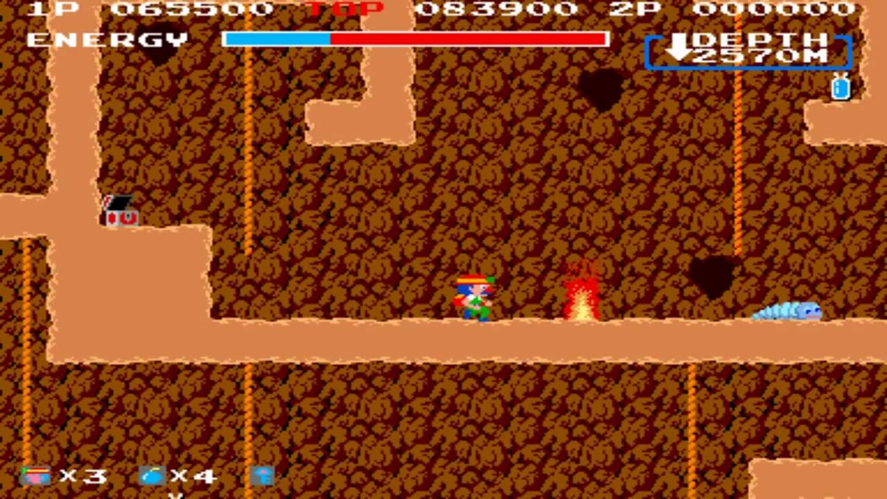 Spelunker Lv2 1985 Irem Mame Retro Arcade Games - YouTube