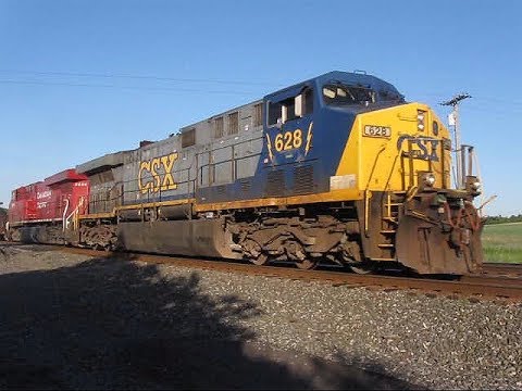 A Tribute to the Super Sixties: CSX's AC6000CWs - YouTube