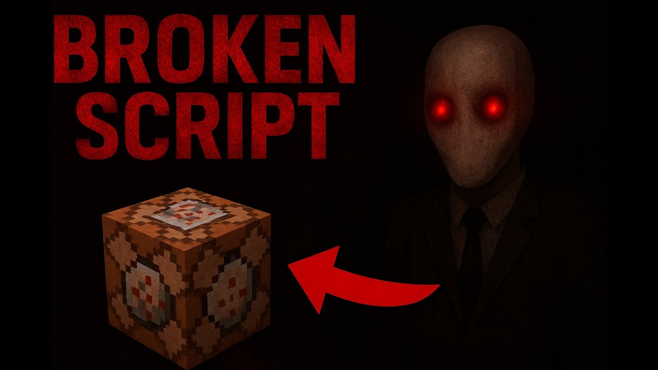 the Minecraft broken script mod is more SCARY!! (DO NOT PLAY THIS MOD ...