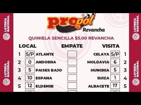 progol revancha 2255 - YouTube