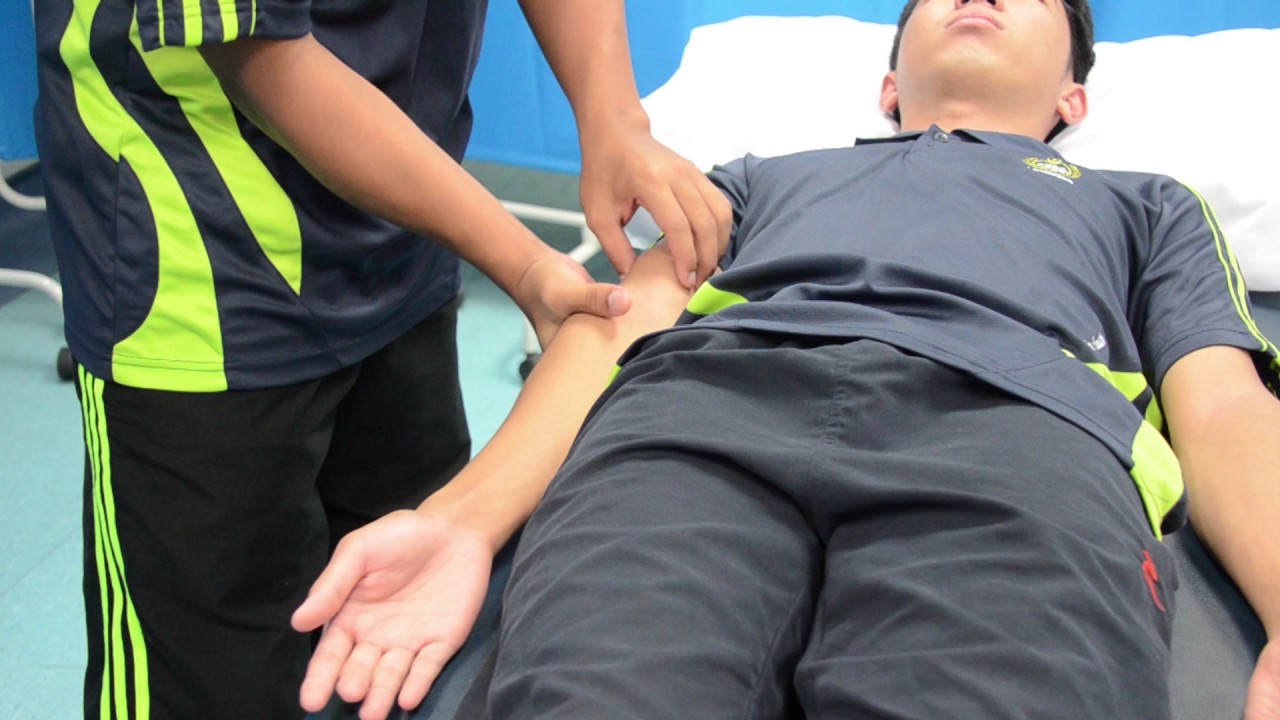 PASSIVE MOVEMENT FOR UPPER LIMB - YouTube