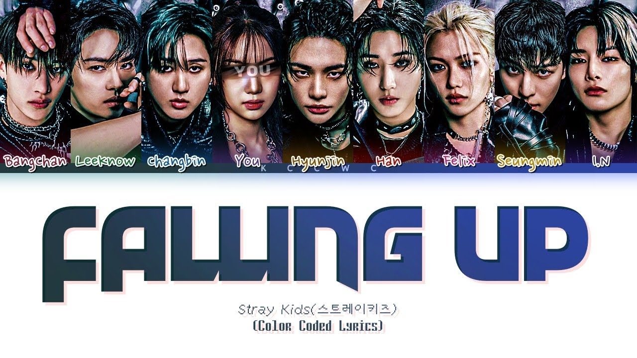 [9TH MEMBER] Stray Kids - 'Falling Up' Color Coded Lyrics - Cover by ...