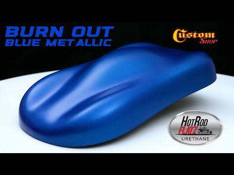 Custom Shop | Hot Rod Flatz - Burn Out Blue Metallic - YouTube